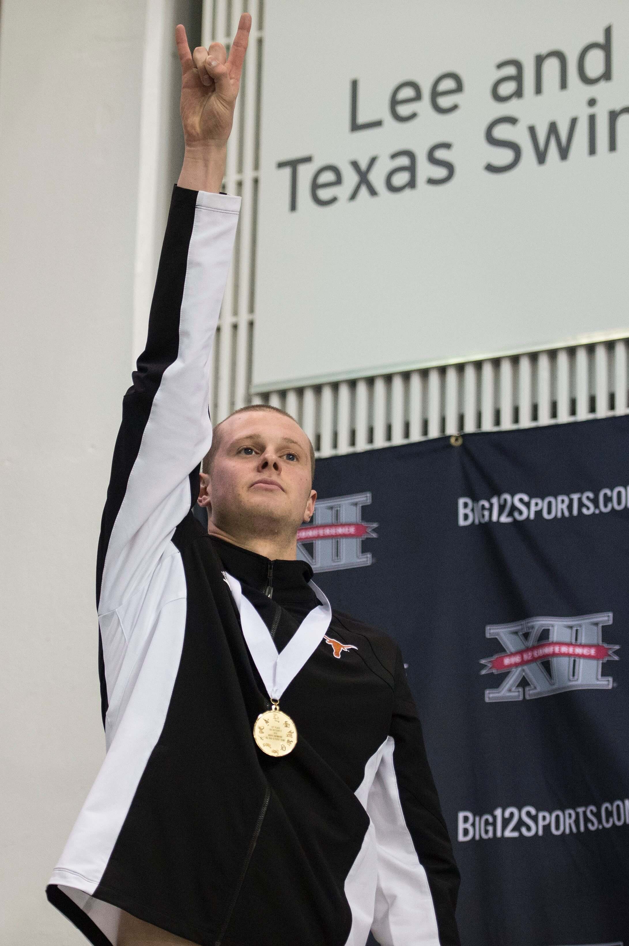 Jack Conger Downs Hallowed Aaron Peirsol Meet Record as Texas Rolls To ...