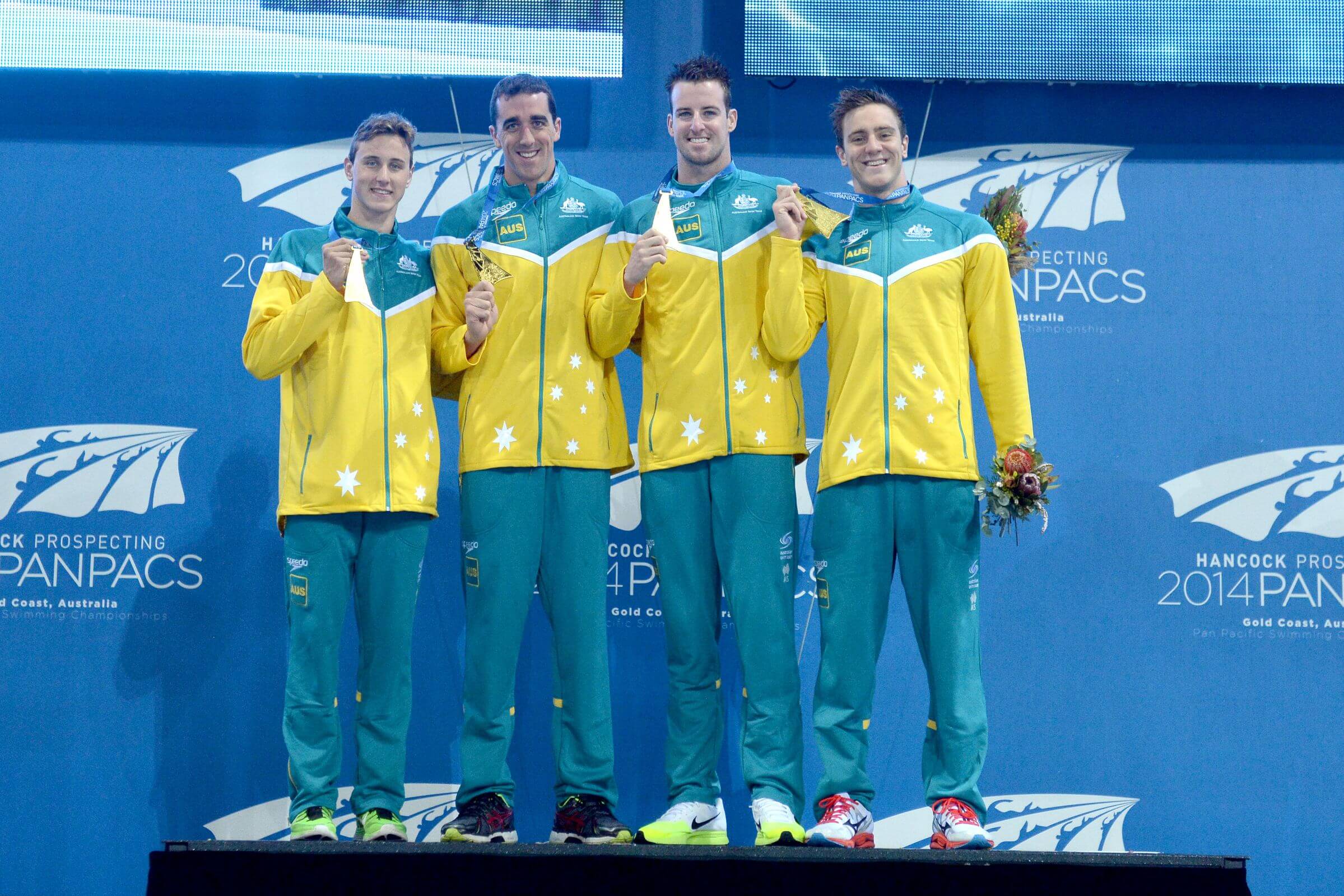 Tommaso D'Orsogna Talks About Winning 400 Free Relay at Pan Pacs (Video ...