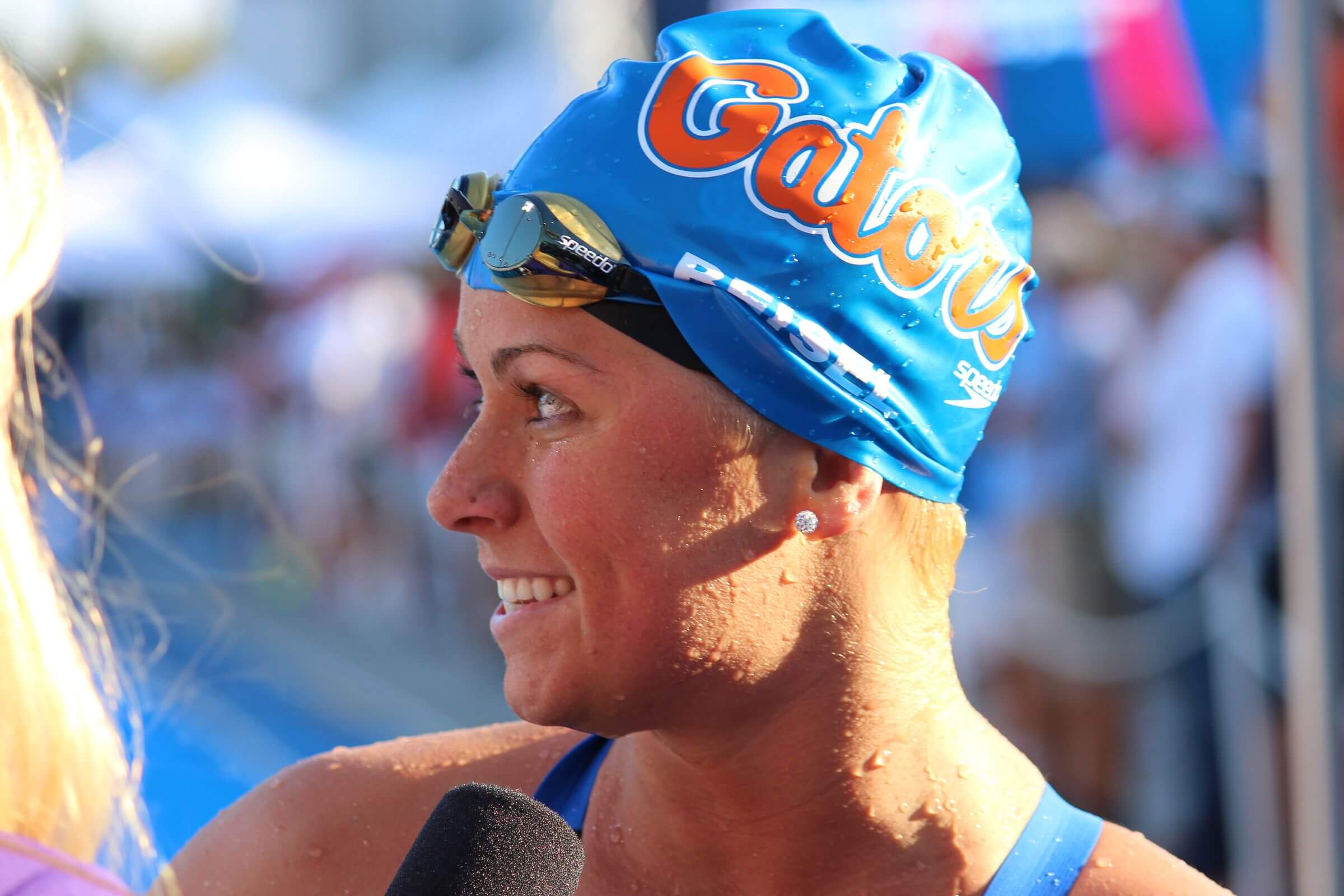 Elizabeth Beisel Chats with Local News on Facebook Live