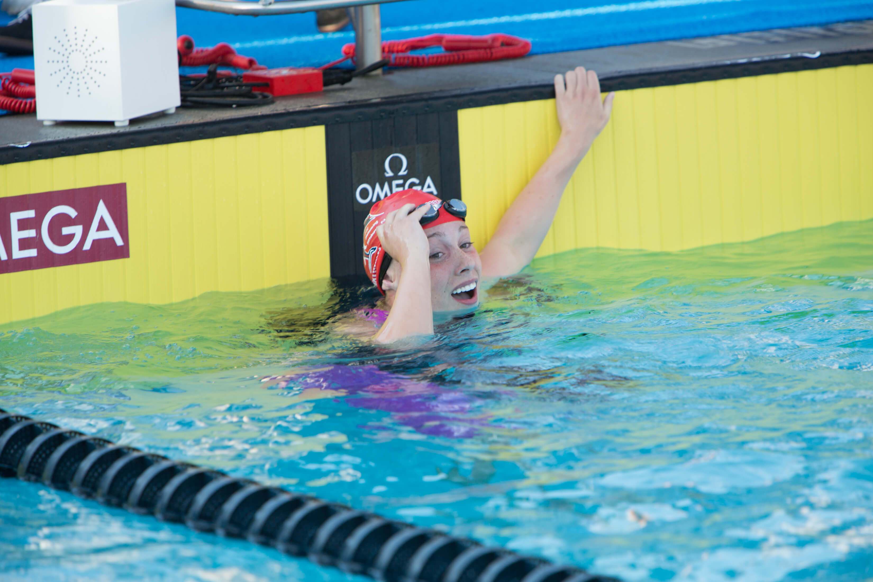 Lauren Barber Breaks League, Meet Record During Patriot League Prelims ...