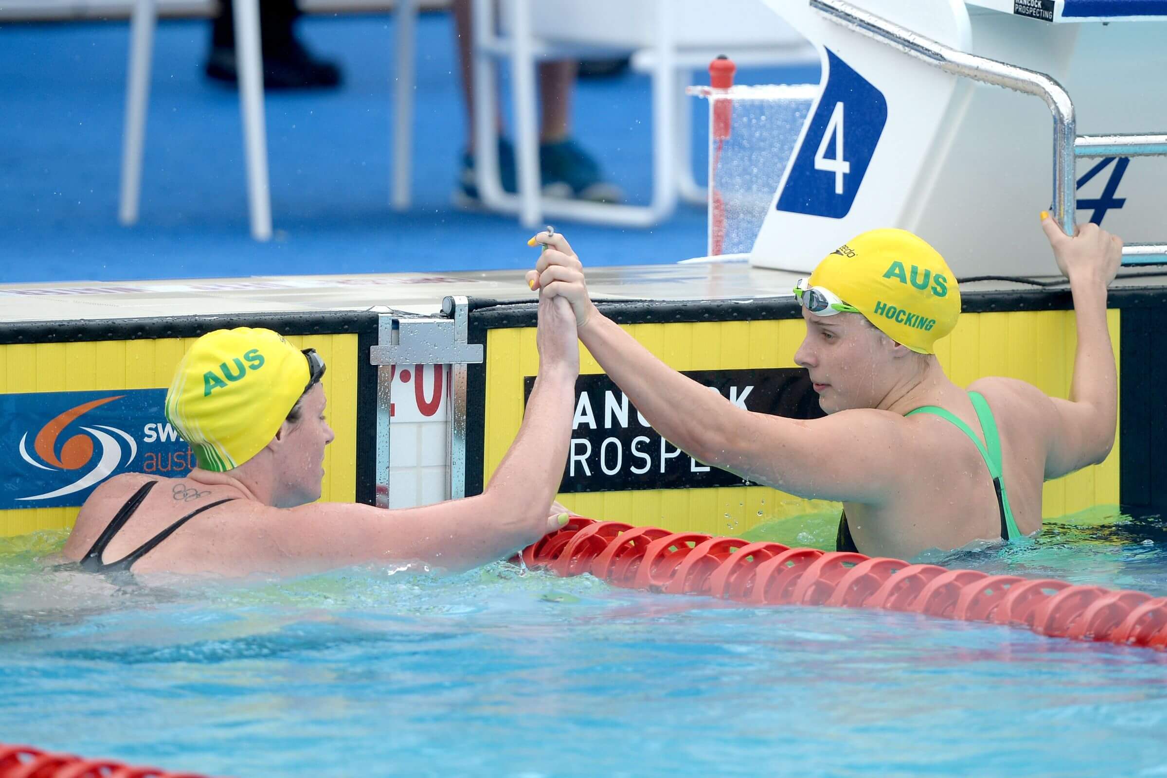 Belinda Hocking, Emily Seebohm Go 1-2 in 200 Back for Meet Record (Pan ...