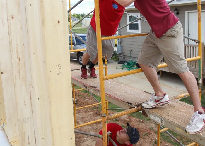 University of Alabama Student-Athletes Honor John Servati with Habitat ...