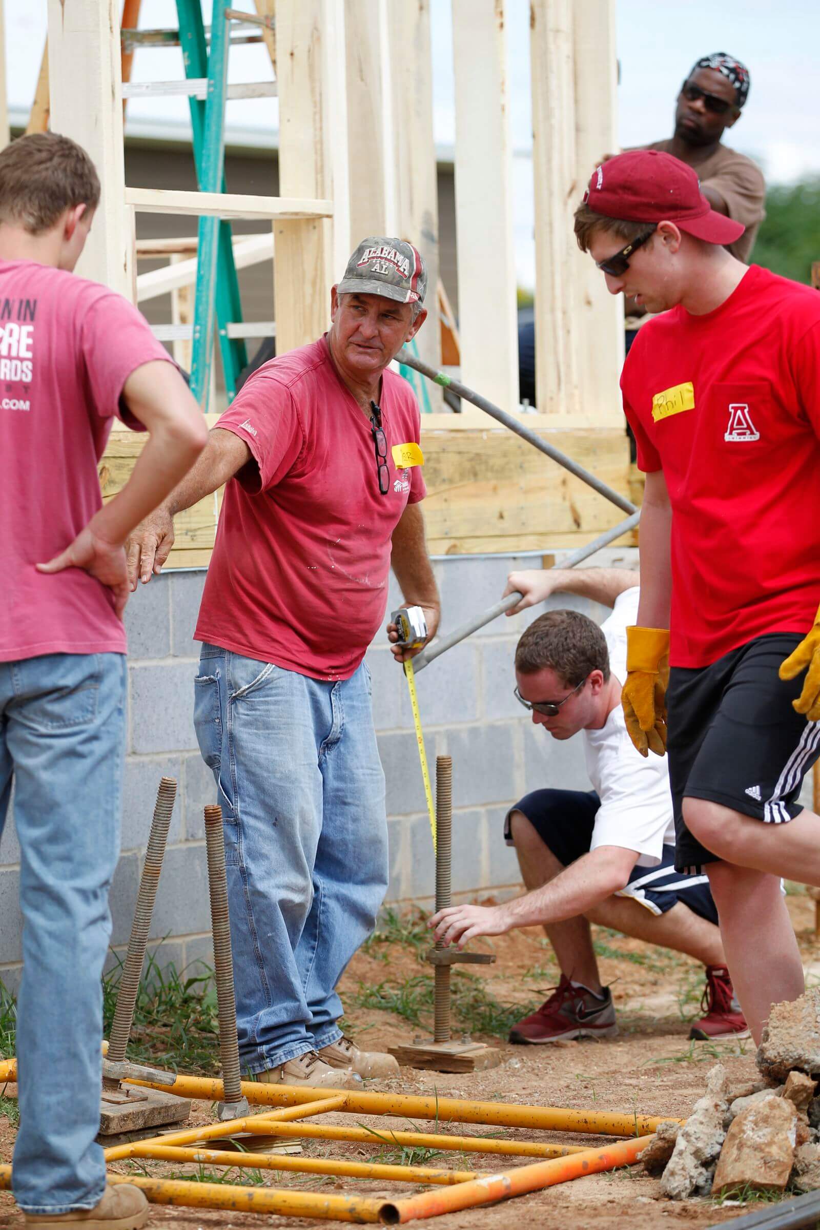 University of Alabama Student-Athletes Honor John Servati with Habitat ...