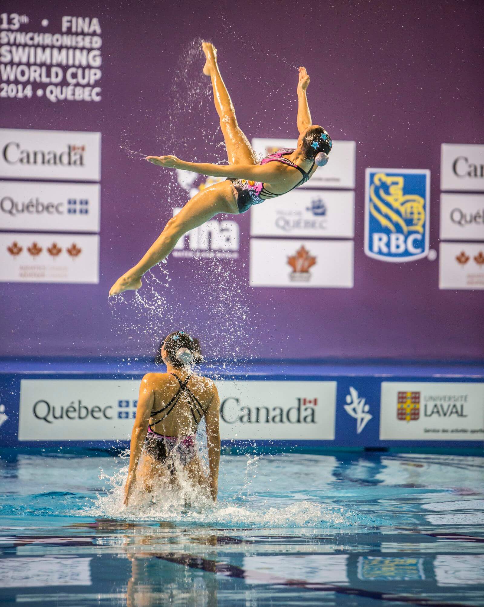 China, Ukraine Shine in Day Two of FINA Synchronized Swimming World Cup ...