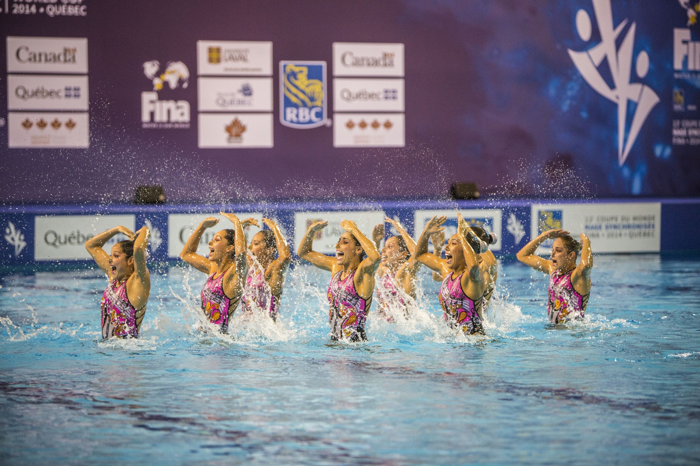 China, Ukraine Shine in Day Two of FINA Synchronized Swimming World Cup ...
