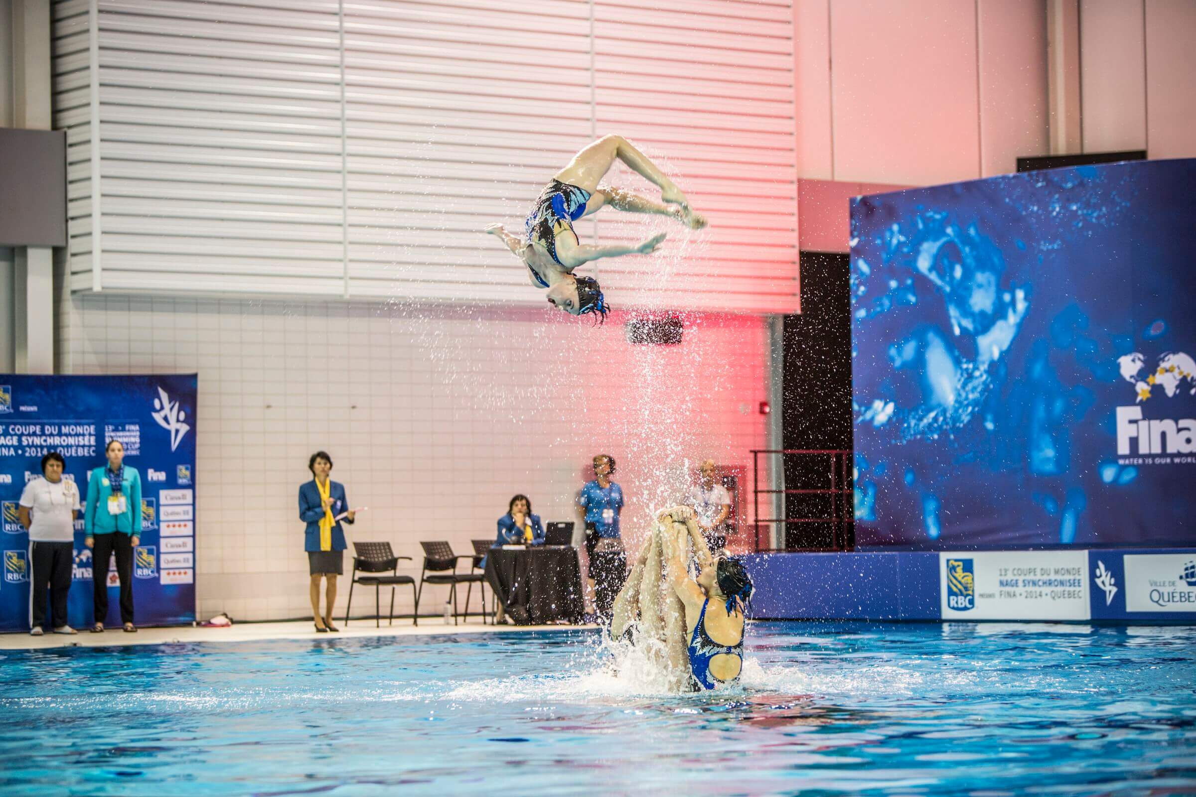 China, Ukraine Shine in Day Two of FINA Synchronized Swimming World Cup ...