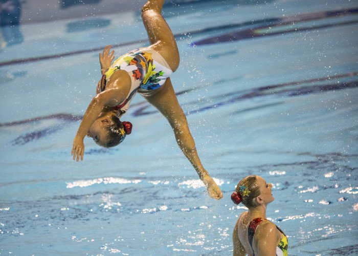 China, Ukraine Shine in Day Two of FINA Synchronized Swimming World Cup ...