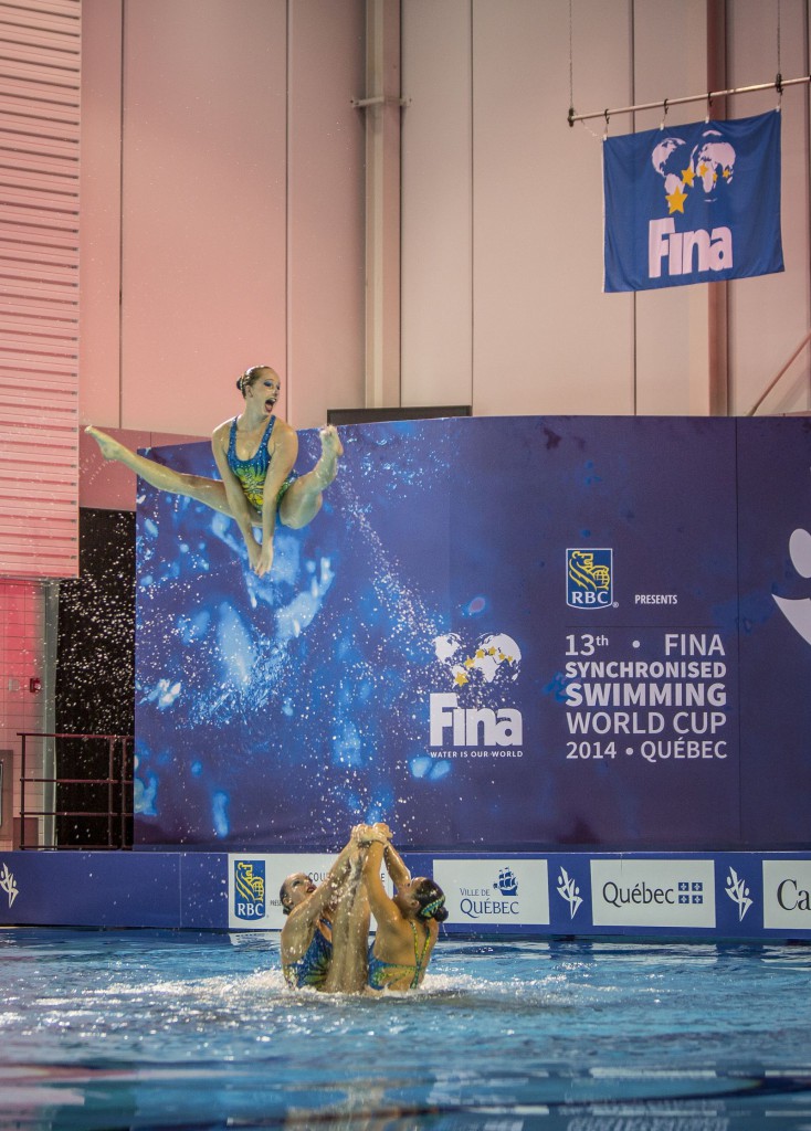 China, Ukraine Shine in Day Two of FINA Synchronized Swimming World Cup ...