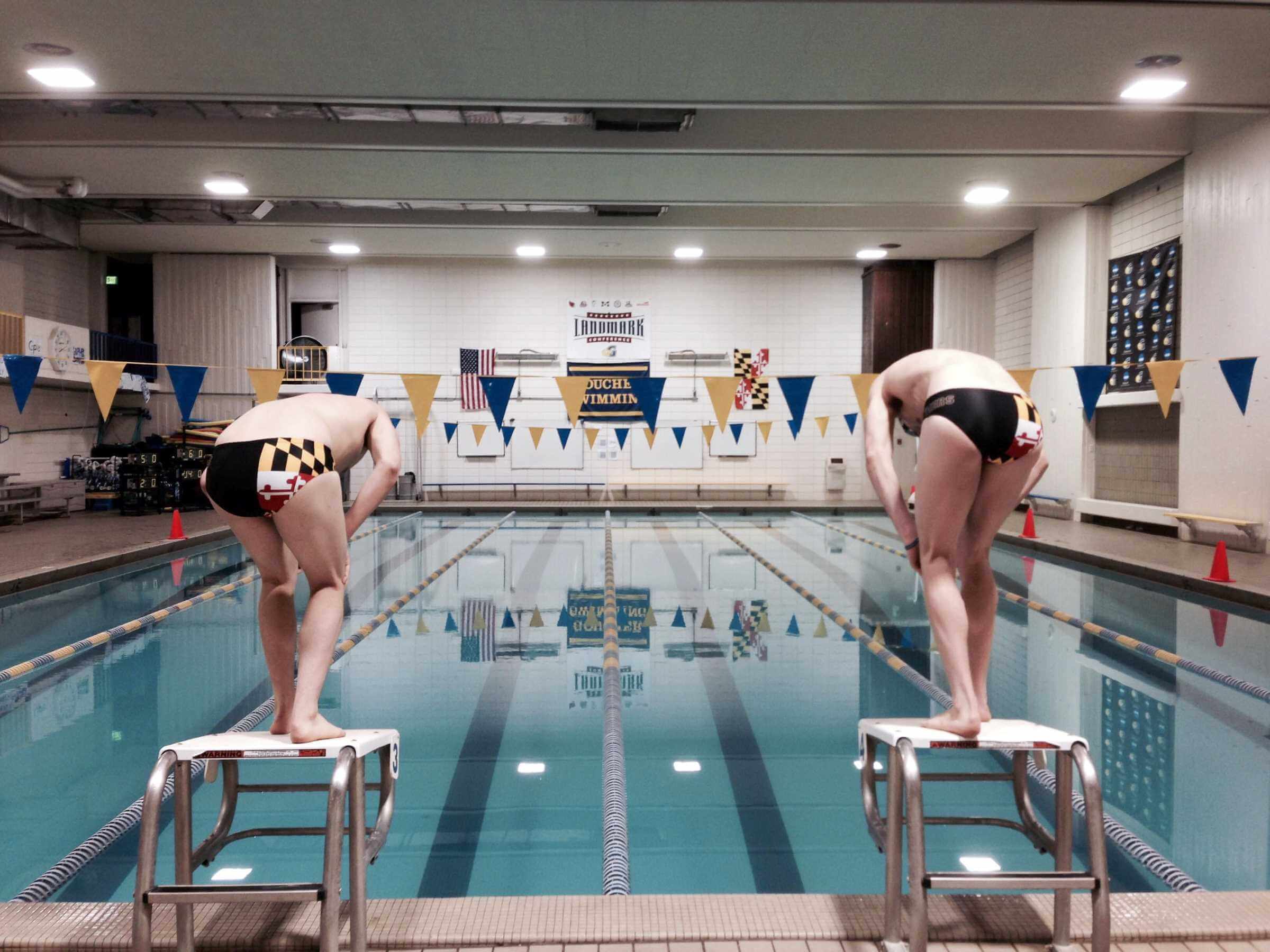 Colin, Morgan Richter Make Impact on Goucher Swimming