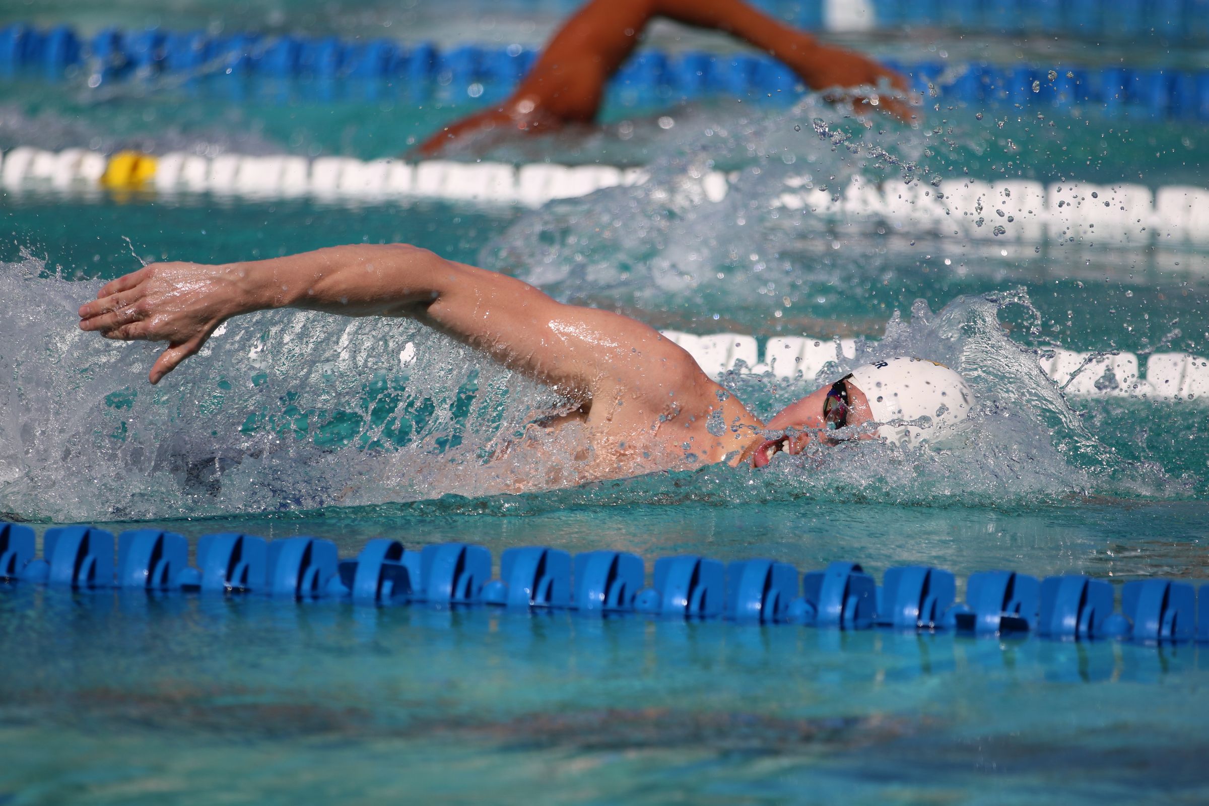 Connor Jaeger Outworks Field Down Stretch for 200 Free Win - Swimming World