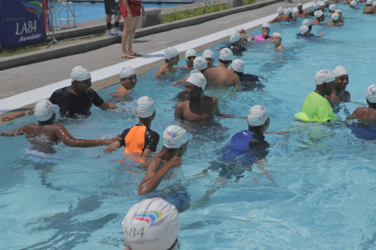 20,000 Kids to Learn to Swim Thanks to LA84/Big 5 Partnership