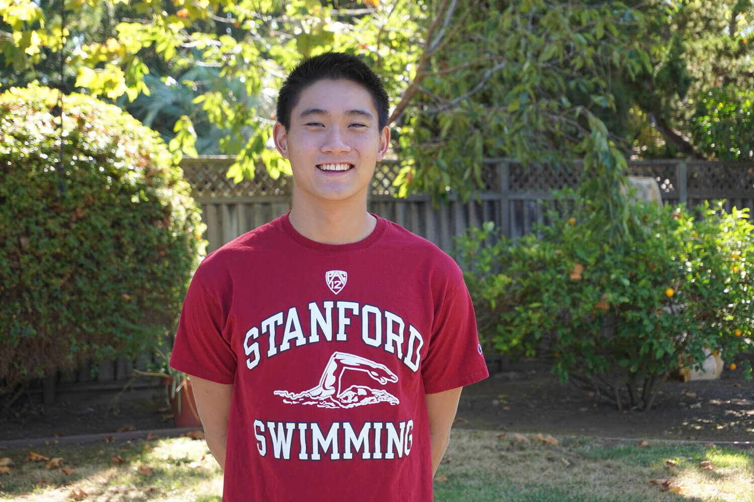Backstroker Benjamin Ho Picks Stanford University