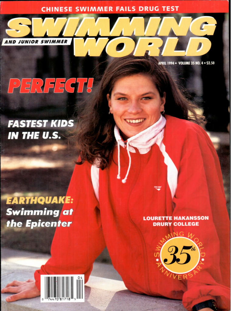 Swimming World Magazine April 1994 Issue