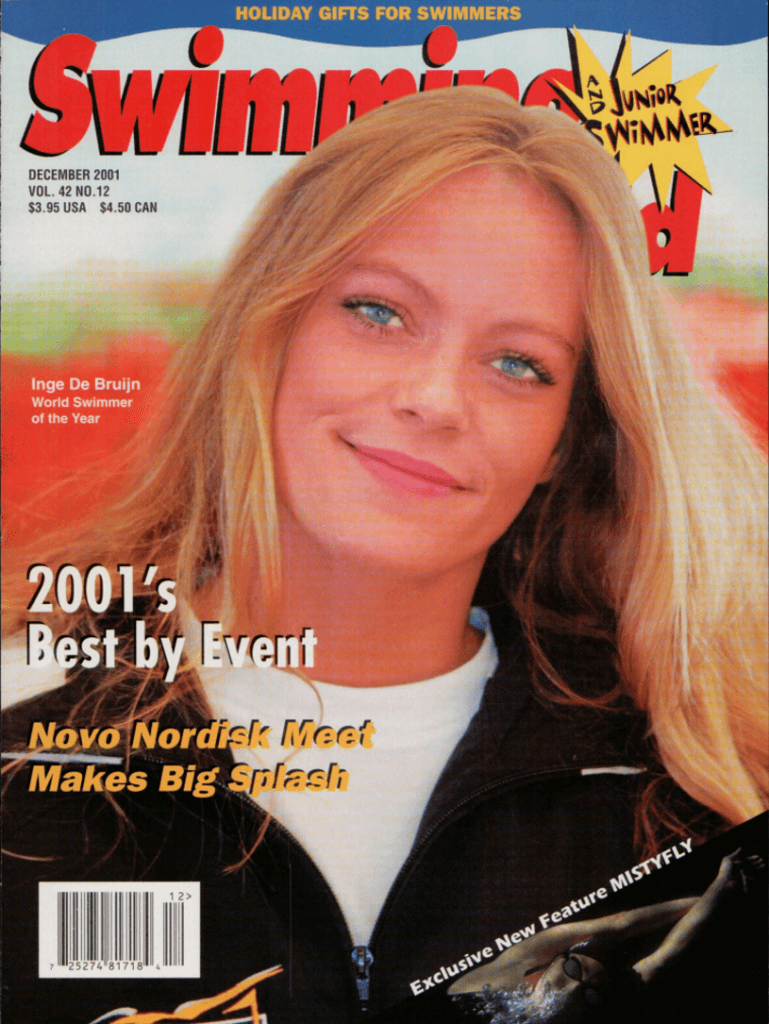 Swimming World Magazine December 2001 Issue