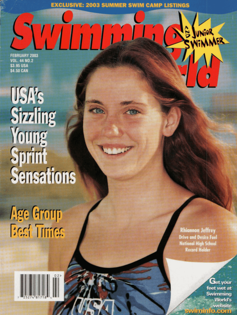 Swimming World Magazine February 2003 Issue
