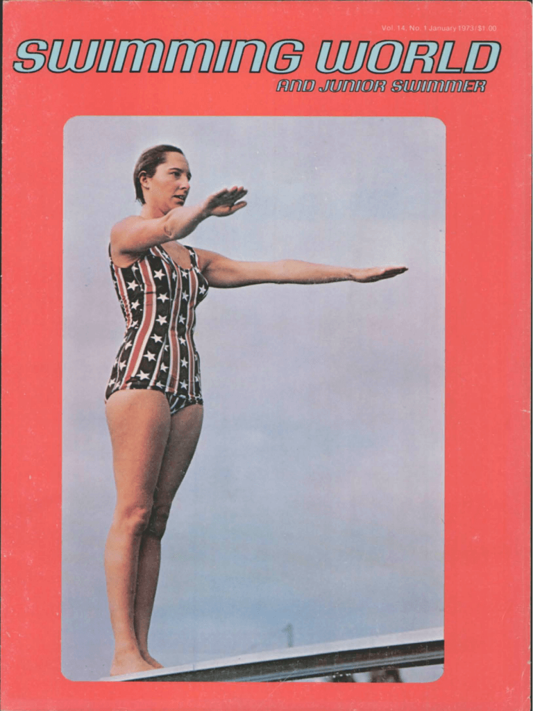 Swimming World Magazine January 1973 Issue