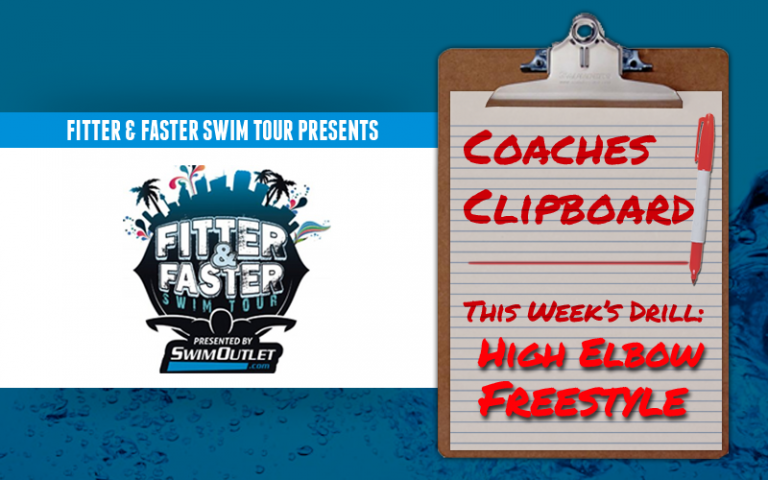 Fitter And Faster Drill Of The Week High Elbow Freestyle Catch With