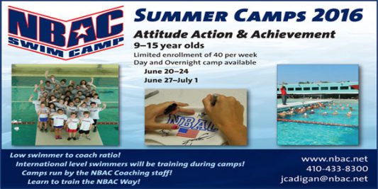 Featured Swim Camp of the Week: North Baltimore Aquatic Club Swim Camp ...