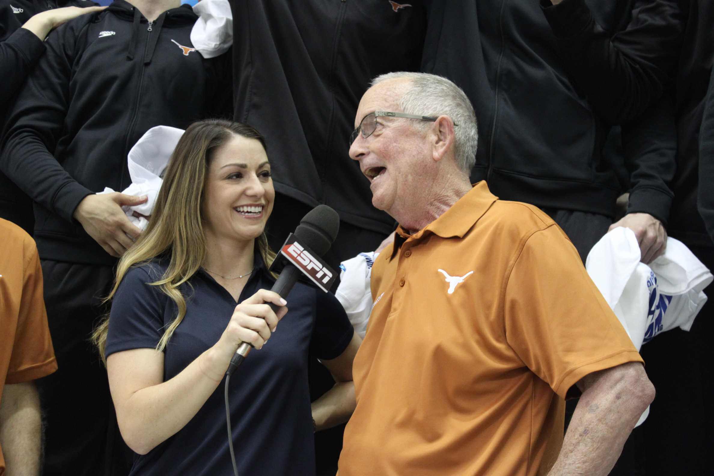 Eddie Reese in Photos: Coach Has Always Been There For His Athletes