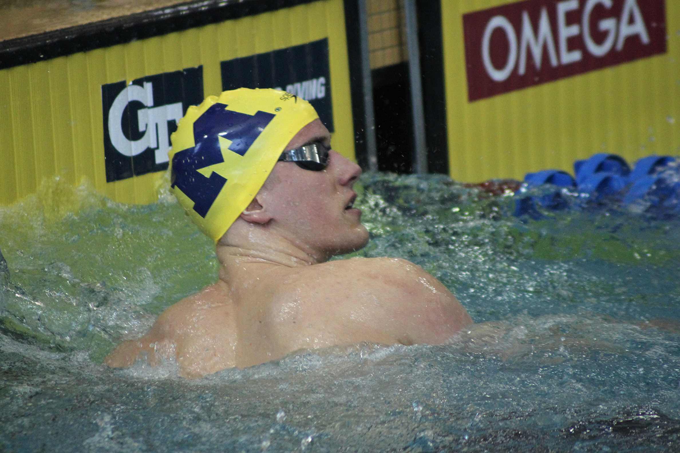 Big Ten Weekly Swim Recap: Michigan Sweeps Louisville; Wisconsin Edged ...