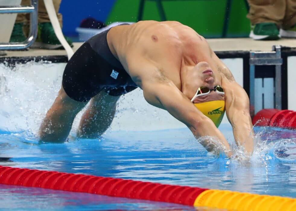Australian Veteran Mitch Larkin Wins 200 Back in 1:56.10 - Swimming World