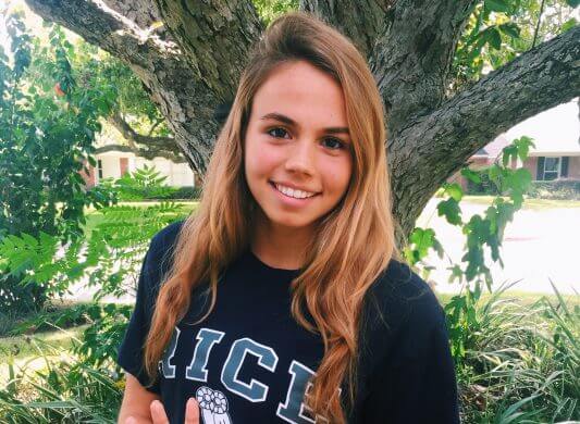 Hannah Sumbera Gives Verbal Nod to Rice University