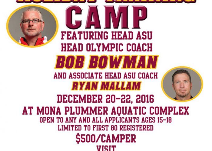 Sun Devil Holiday Training Camp Featuring Bob Bowman and Ryan Mallam ...