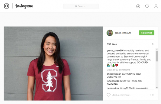 Grace Zhao Verbals To Stanford, Part Of Massive Recruiting Haul