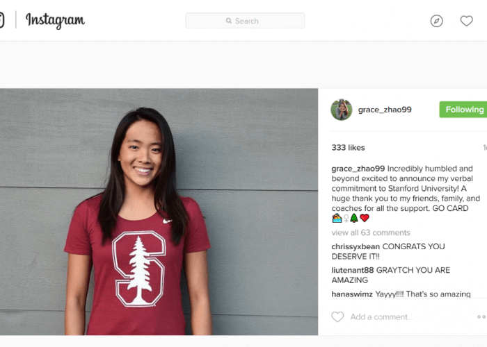 Grace Zhao Verbals To Stanford, Part Of Massive Recruiting Haul