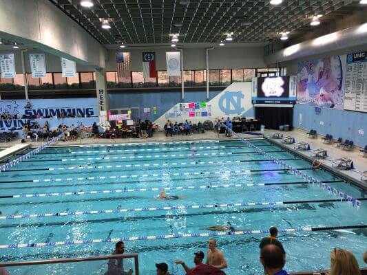Ben Delmar Pool Record Highlights UNC Invitational