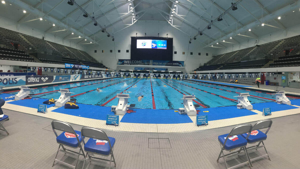 2017 arena Pro Series Indy: Li, Flickinger Post Top Times at Day One ...