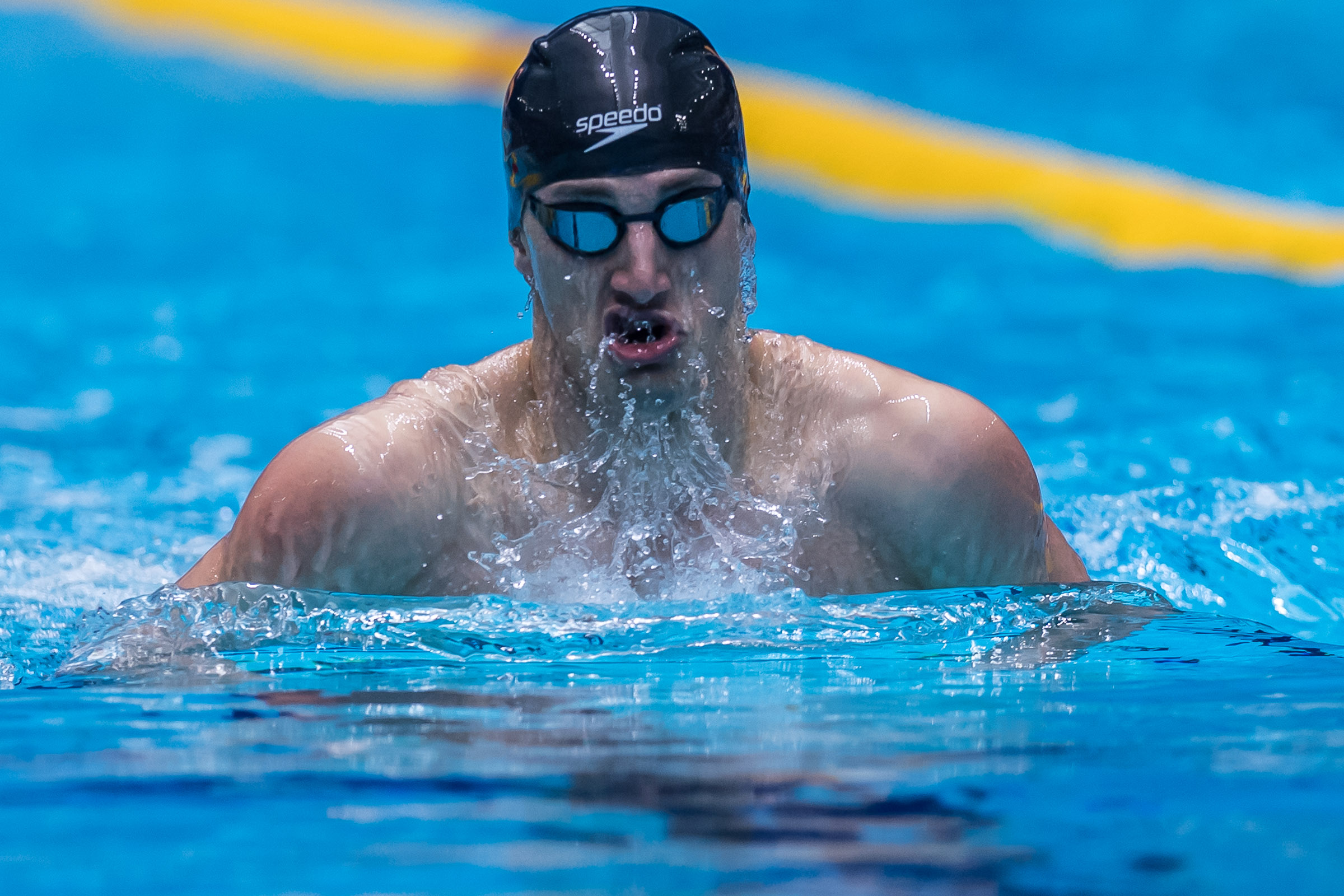 Andrew Wilson Posts 59.19 100 Breast During Day 3 Prelims in Atlanta