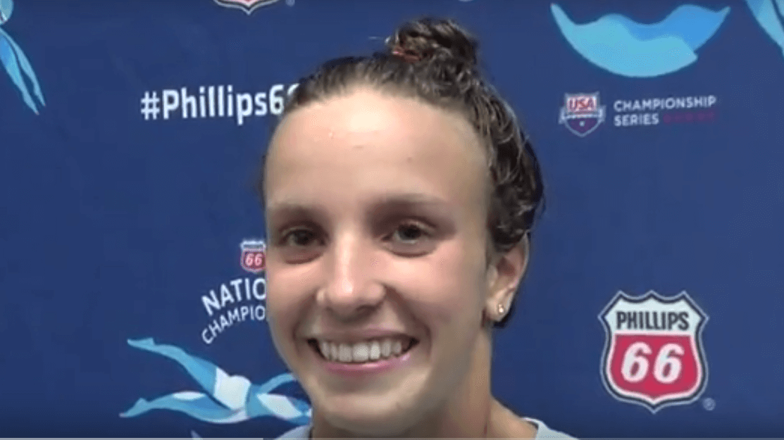 Video Interview 15 Year Old Regan Smith Ready To Take On The World Swimming World News