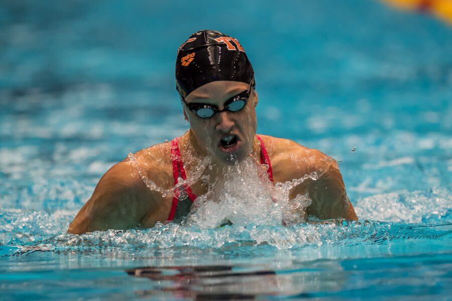 (Video Interview) Madisyn Cox on Track with 400 IM Best Time