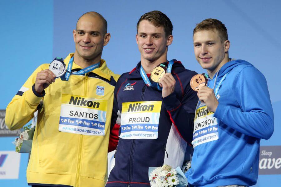 Ben Proud Sprints to 50 Fly Gold; Caeleb Dressel Fourth - Swimming World