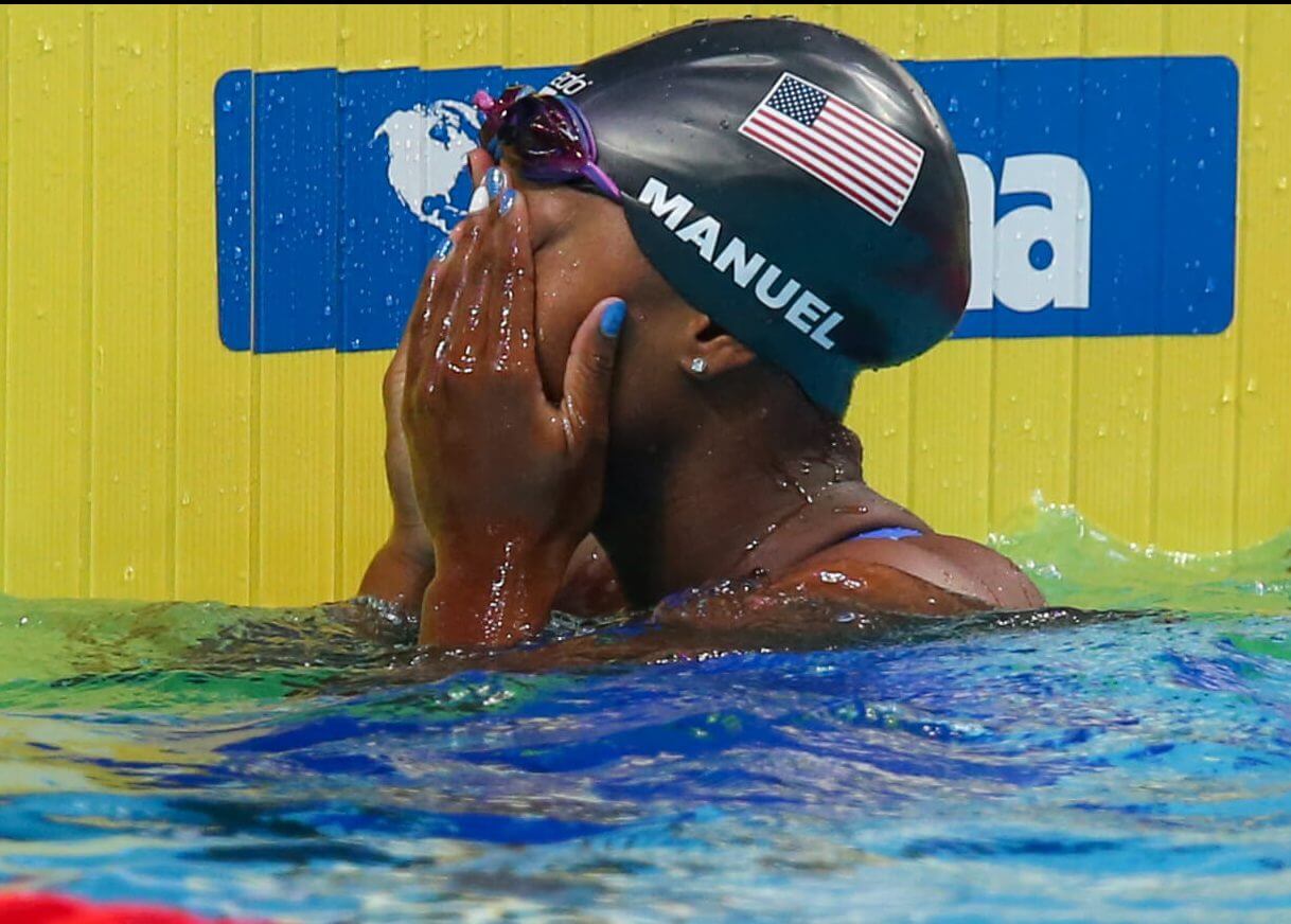 Déjà Vu for Simone Manuel, On Top of the World Once Again