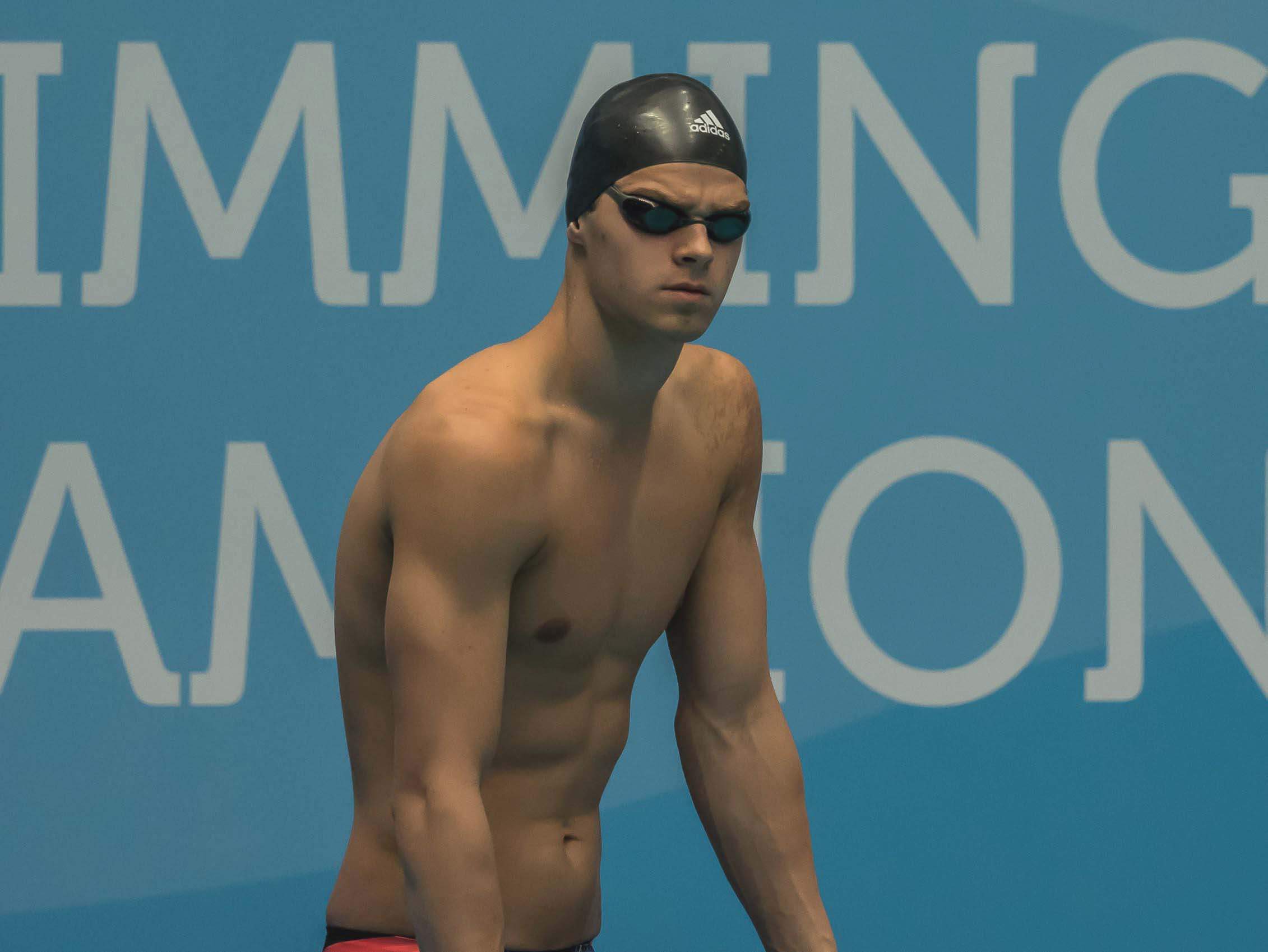 Michael Andrew Takes Gold Medal in 50 Freestyle at FINA World Junior ...