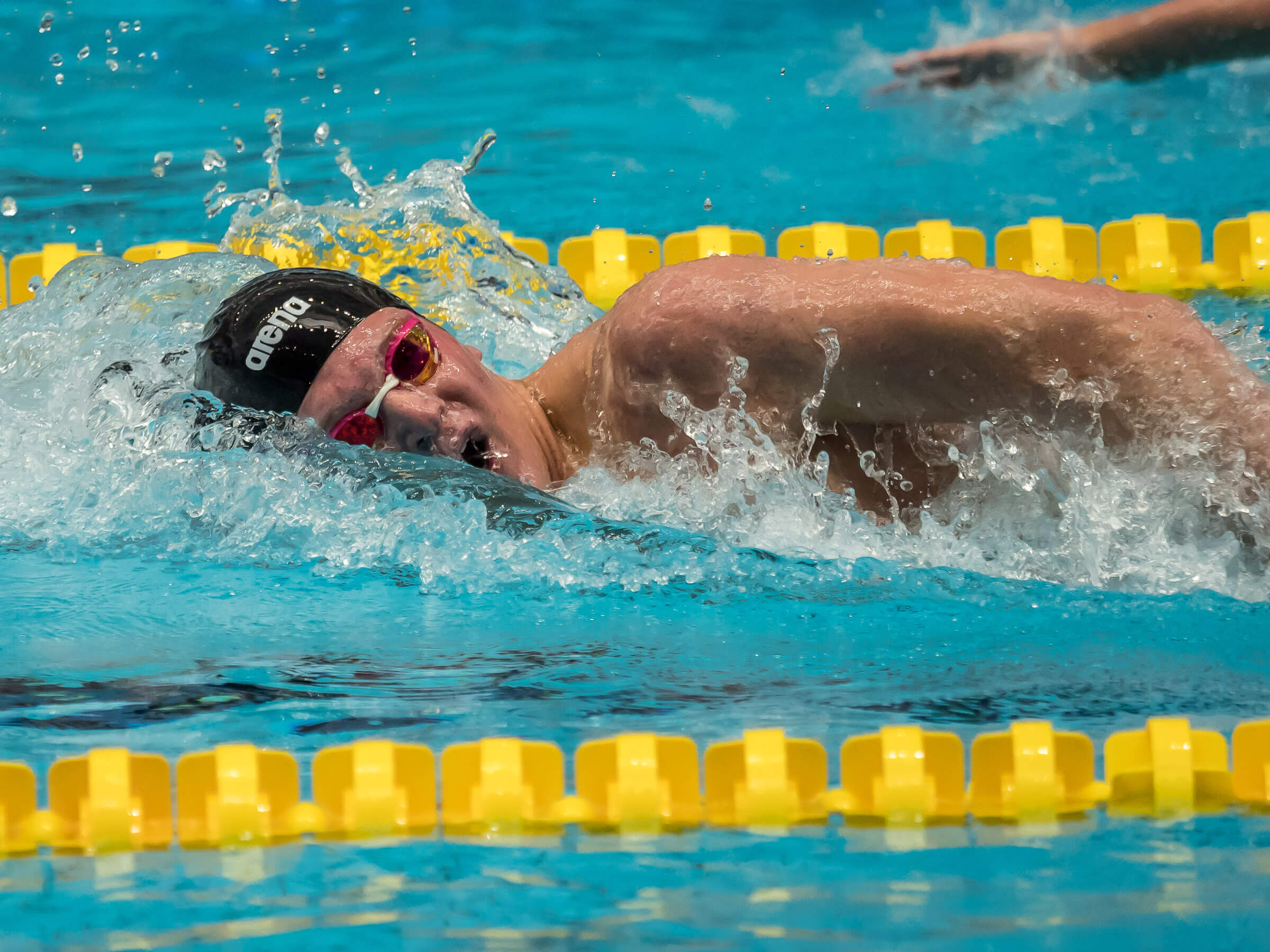 Trey Freeman Holds Off Townley Haas in TYR Pro Series Clovis 200 Free ...