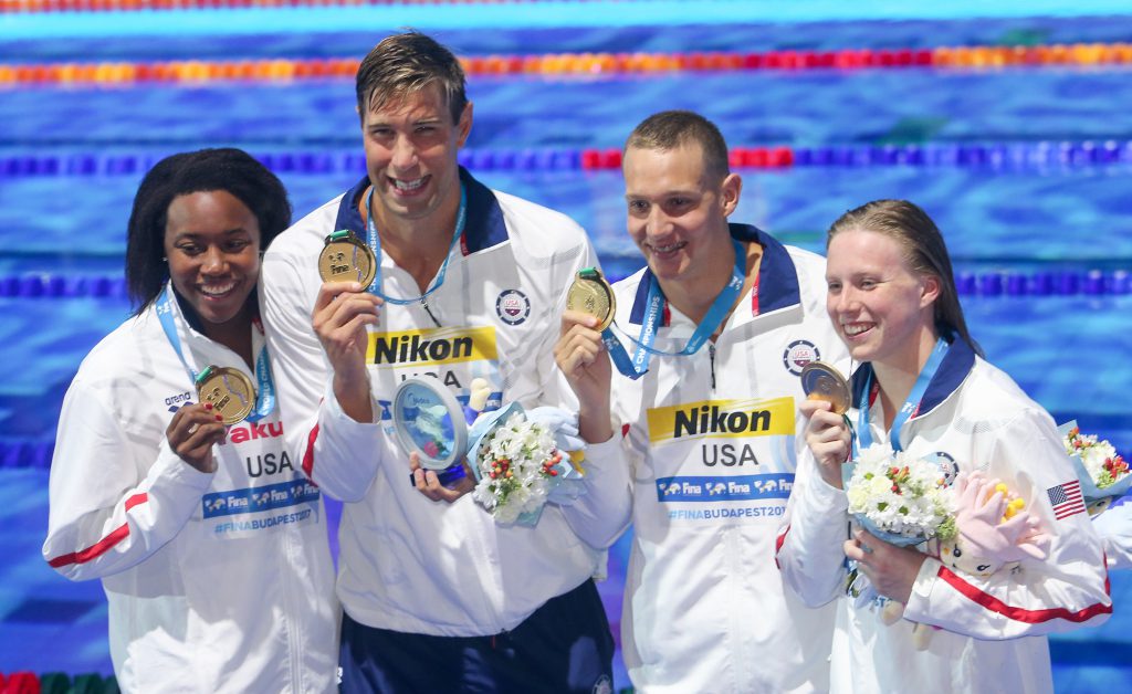 No Mixed Feelings on the Mixed Medley Relay