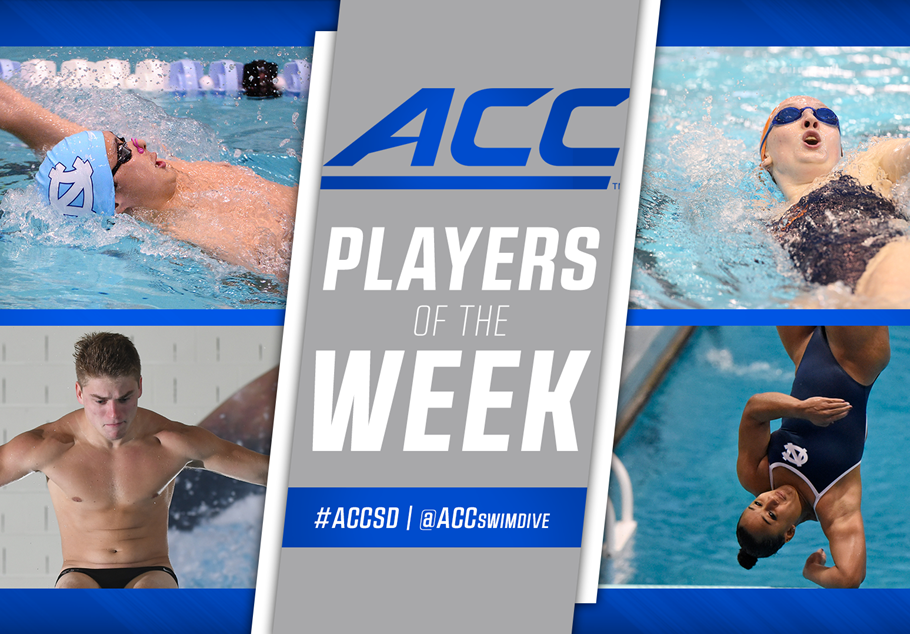 Alvin Jiang and Emma Seiberlich Awarded ACC Swimmers of the Week