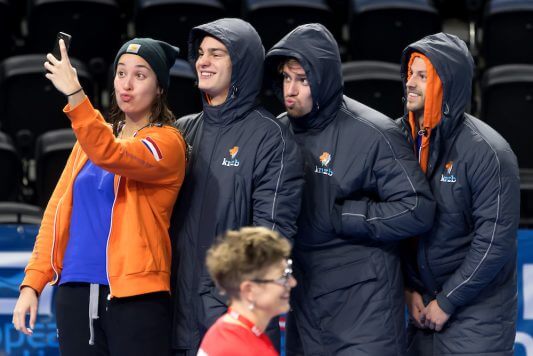 The Netherlands Break WR in 4x50m Mixed Freestyle Relay in Copenhagen ...