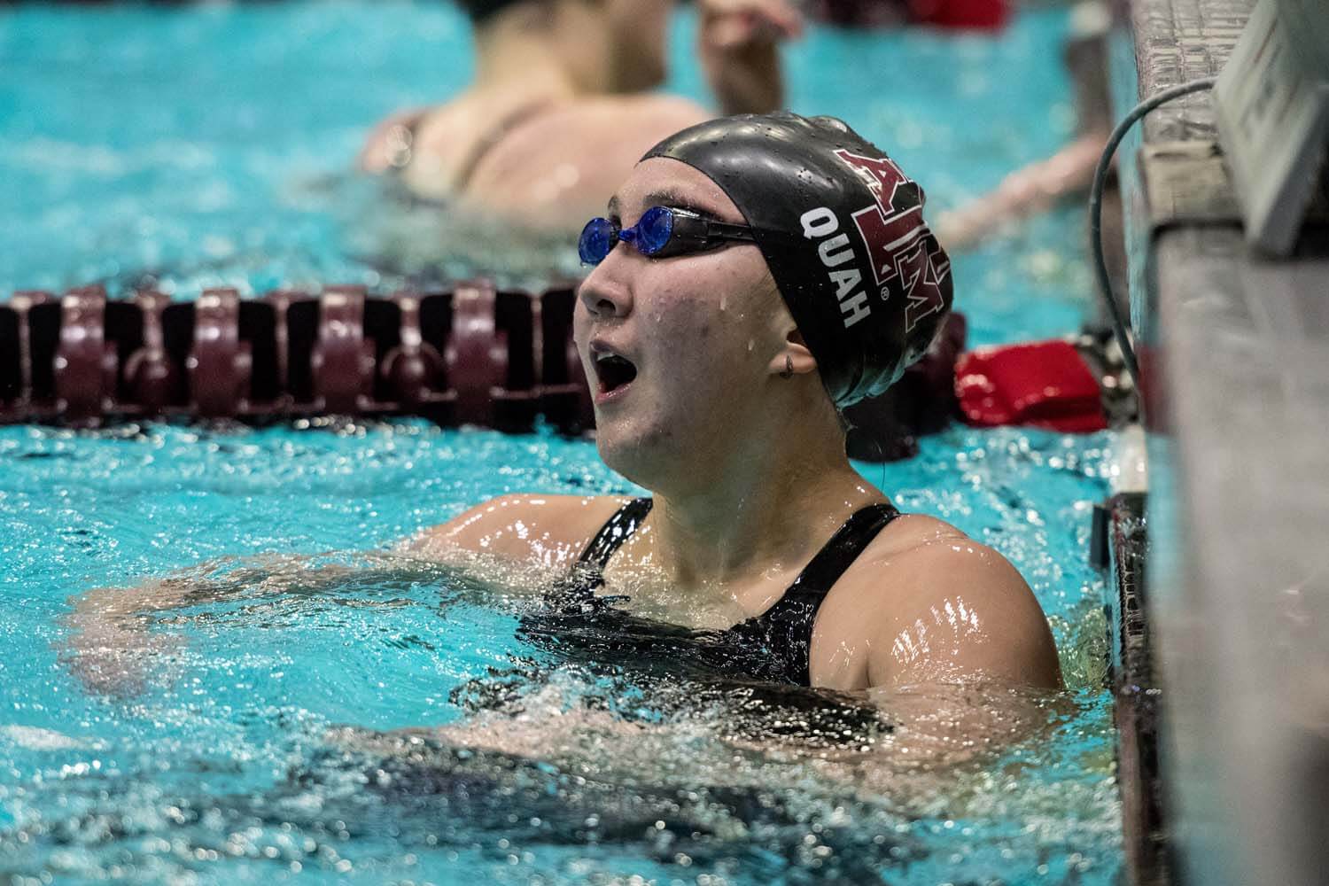 Texas A&M Women's Swimming & Diving Takes Down TCU - Swimming World