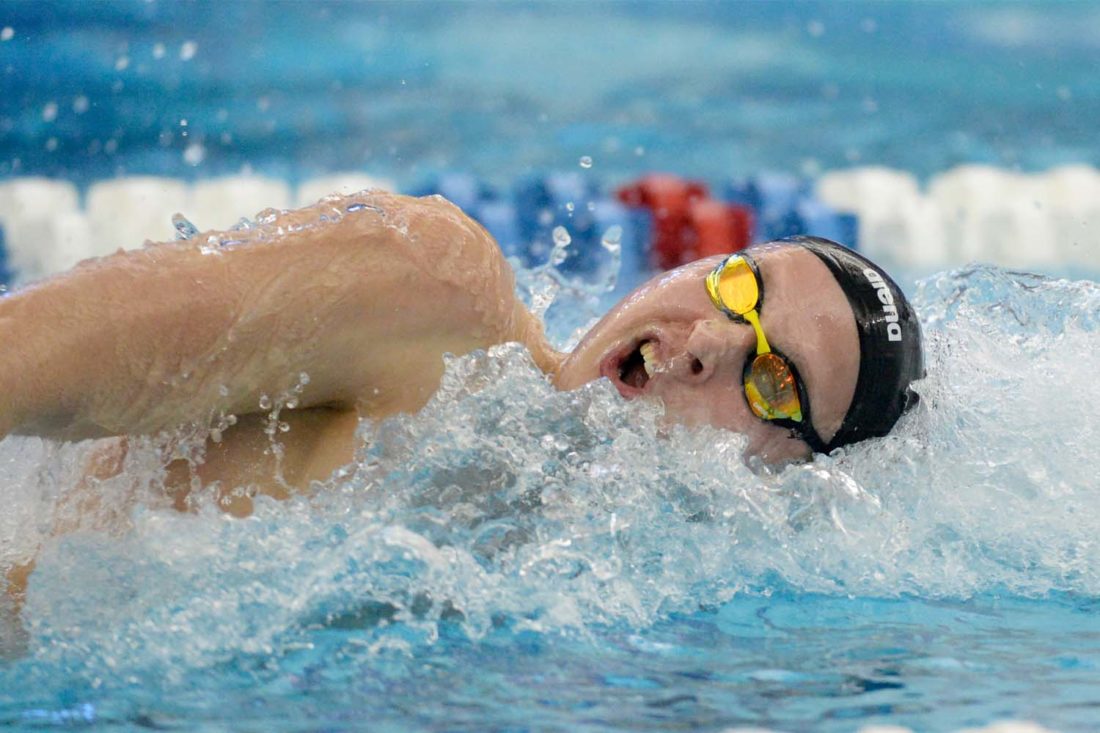 Justin Ress Continues Momentum in 100 Free at TYR Pro Swim Series