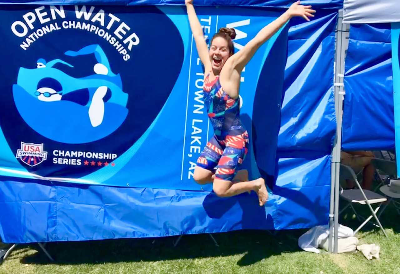 17-Year-Old Haley Benjamin Takes On Open Water Nationals