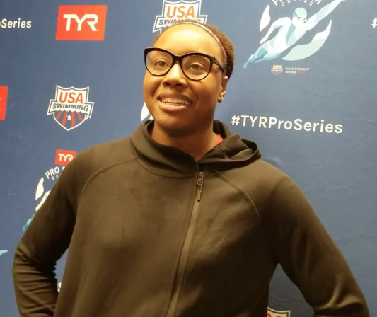 (Video Interview) Simone Manuel On Her First Meet as a Pro - Swimming ...