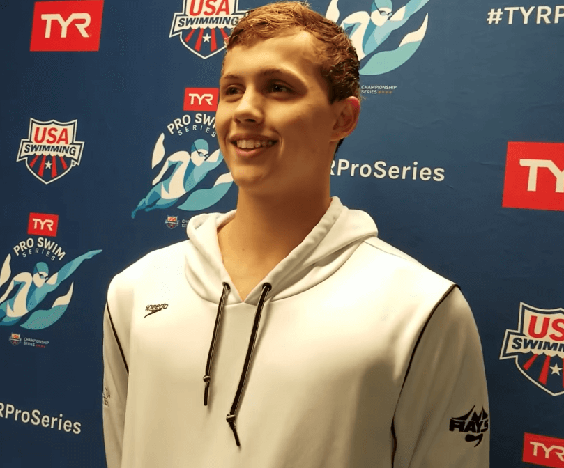 (Video Interview) Carson Foster On What He Thinks His Best Event Is ...