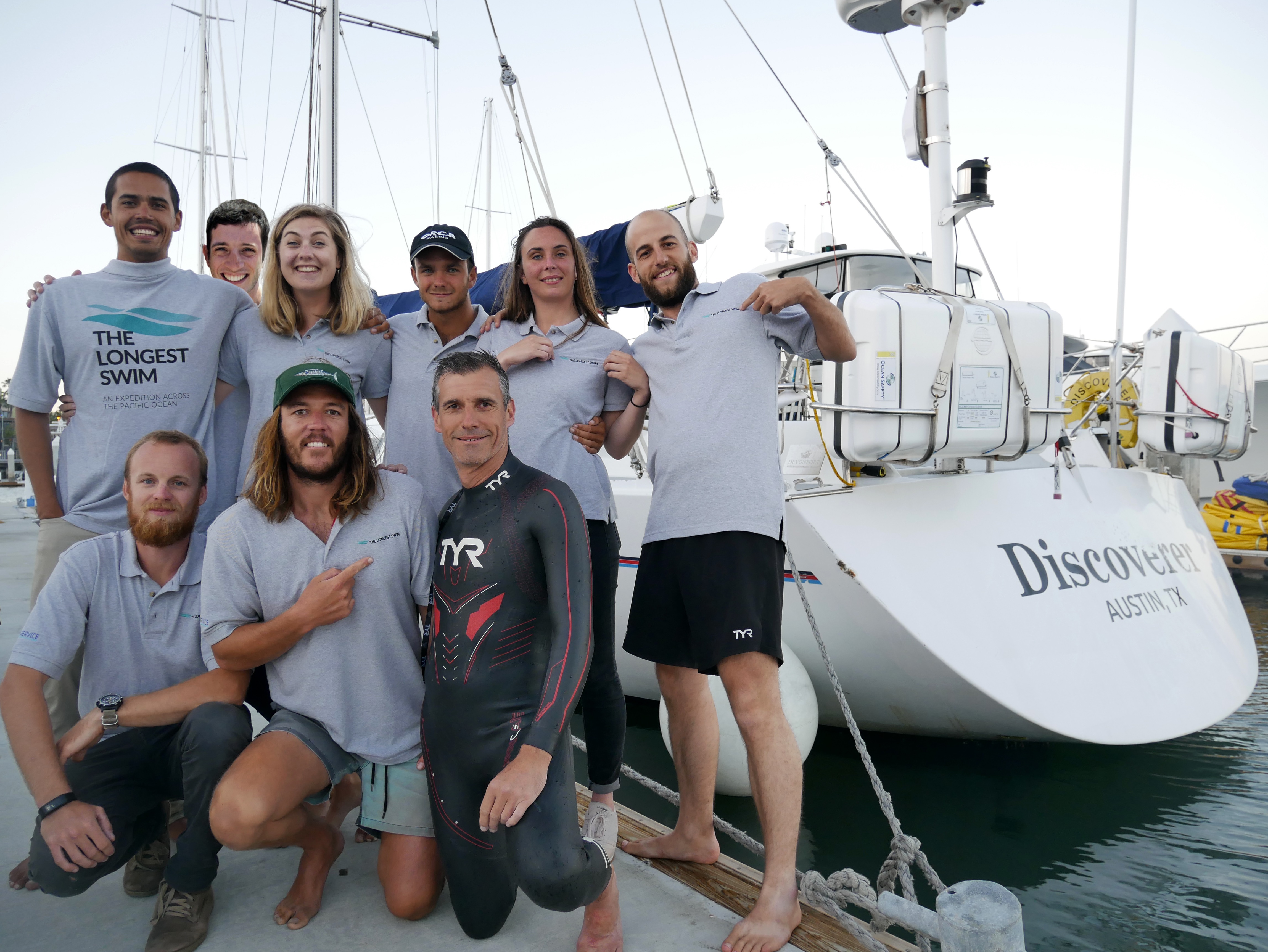The Longest Swim: Benoit Lecomte Takes on the Pacific - Swimming World