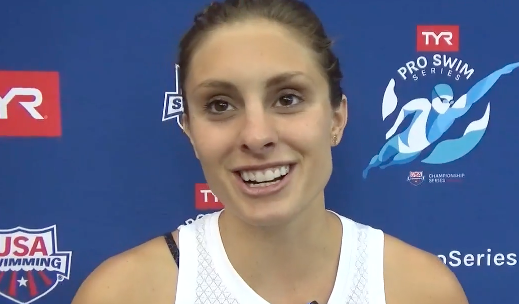 (VIDEO INTERVIEW) Katie Meili Enjoying Law School - Swimming World