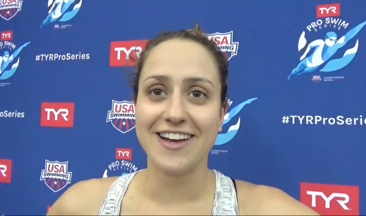 (VIDEO INTERVIEW) Ali DeLoof On Balancing Student Teaching and Swimming ...
