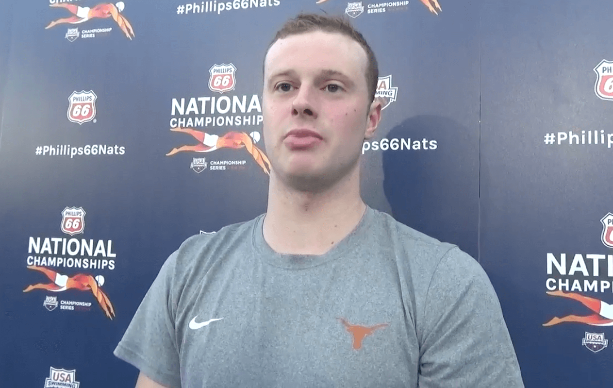 Jack Conger On Resetting Himself After Each Swim (VIDEO INTERVIEW ...